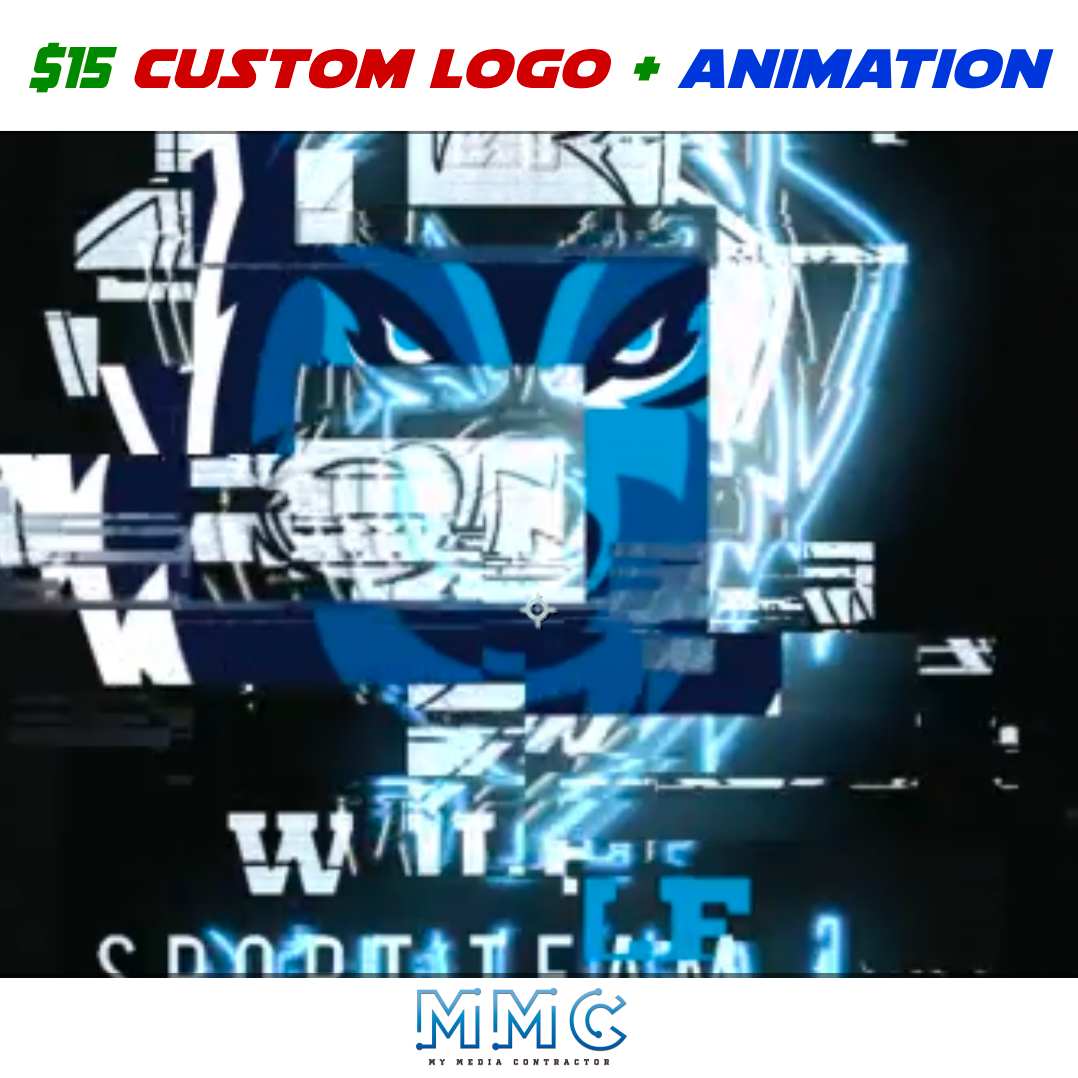$15 Custom Logo + Animation Package – My Media Contractor